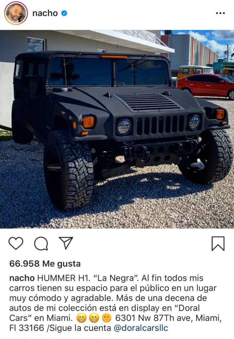 Vea aquí la fabulosa colección de carros de Nacho (+FOTOS y VIDEOS ...