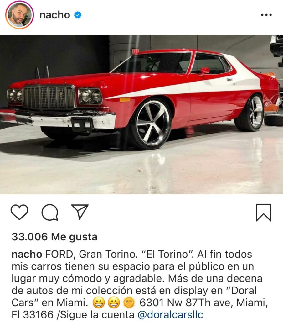 Vea aquí la fabulosa colección de carros de Nacho (+FOTOS y VIDEOS ...