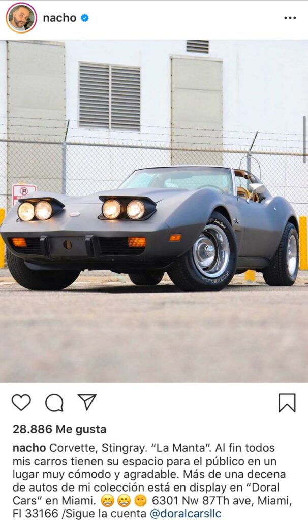 Vea aquí la fabulosa colección de carros de Nacho (+FOTOS y VIDEOS ...