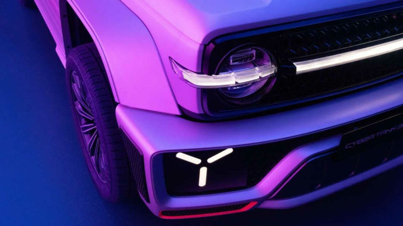 El WEY Cyber Tank 300 tiene partes iguales de la G-Wagen y Bronco ...