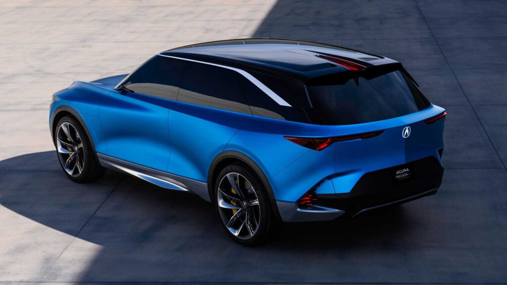 Acura Precision EV: es presentado como estilo nítido de la marca para ...
