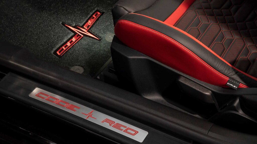 Shelby American presenta el GT500 Code Red Limited con 1300 caballos de ...