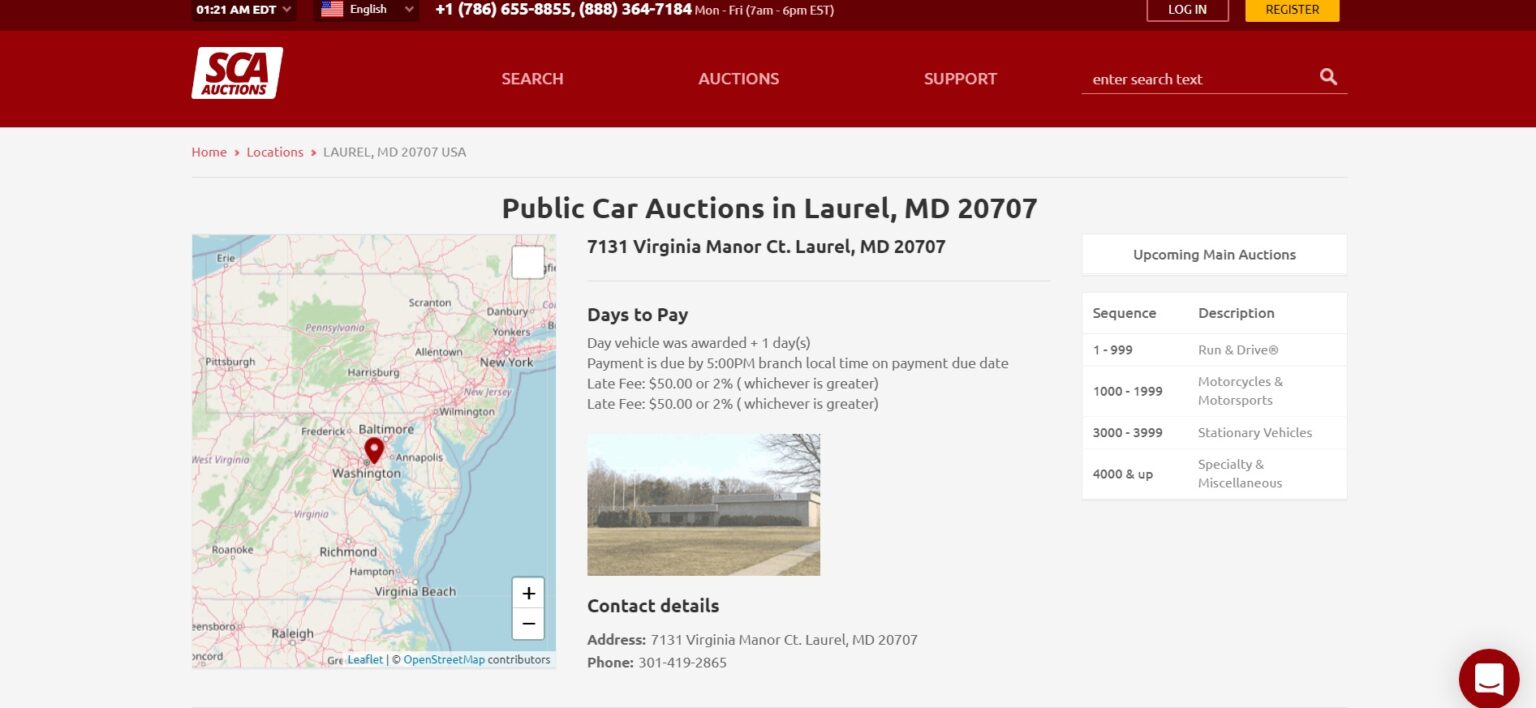 Las 10 mejores subasta de carros en Maryland - Gossip Vehiculos