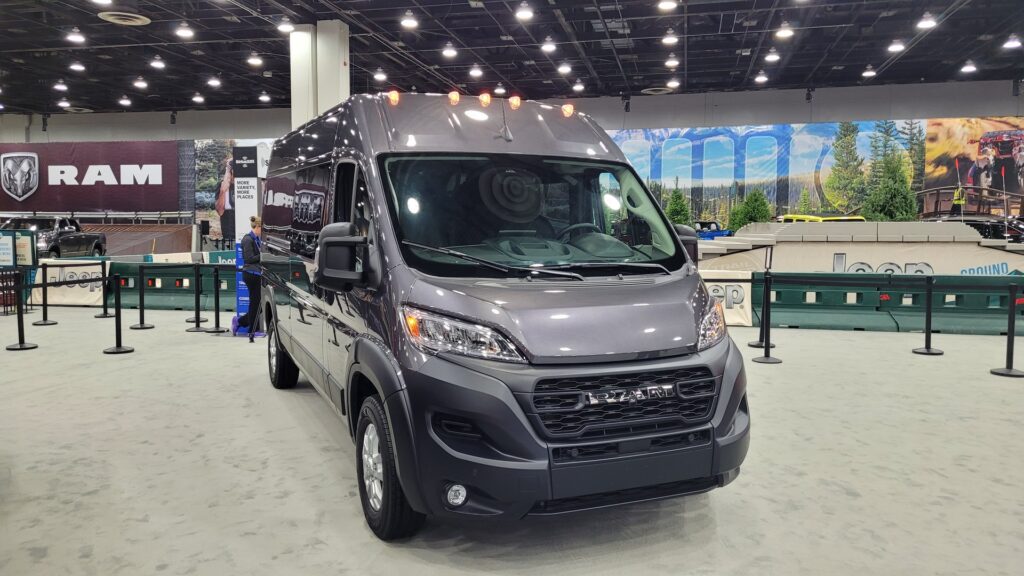 Ram ProMaster 2023 debutó en Motor City en el Detroit Auto Show ...