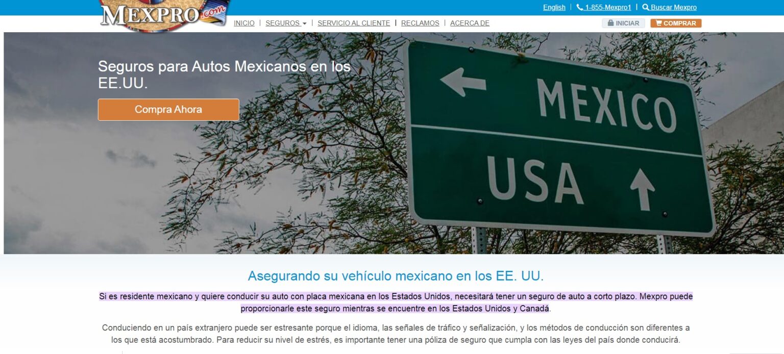 5 seguros para auto mexicano en Estados Unidos - Gossip Vehiculos