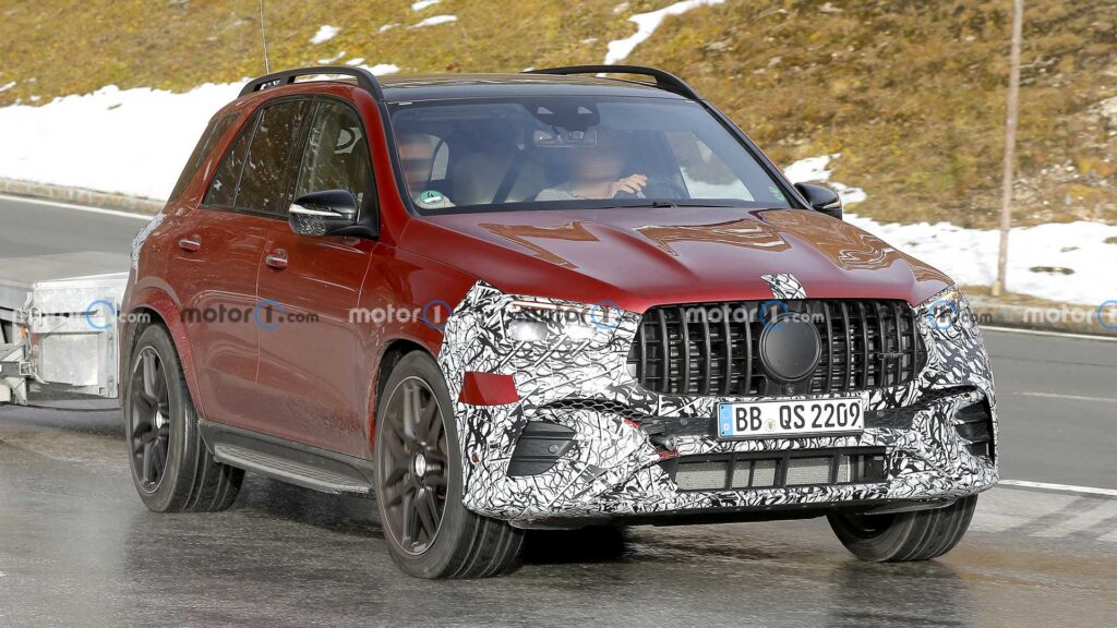Imagenes espía revelan al Mercedes-AMG GLE 53 2023 SUV y Coupe con ...