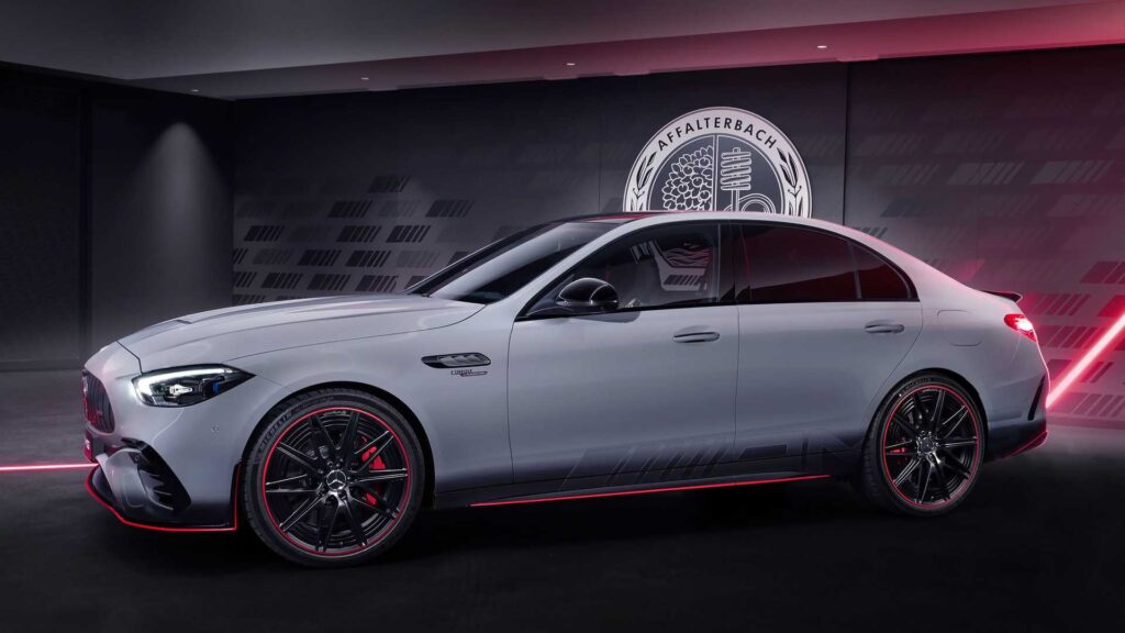 Presentan el Mercedes-AMG C 63 F1 Edition con apariencia más llamativa ...