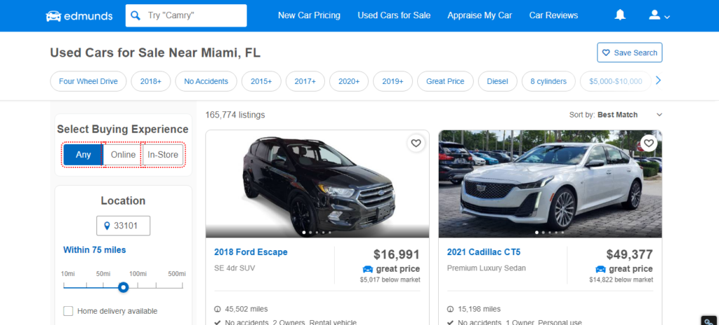 Venta de carros usados en Miami por dueños - Gossip Vehiculos