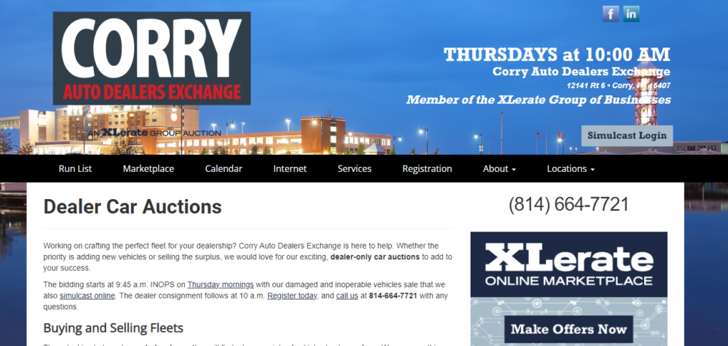Corry Auto Dealers Exchange