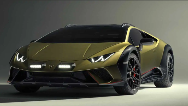 El Lamborghini Huracan Sterrato llegó a Qatar con los colores de la ...