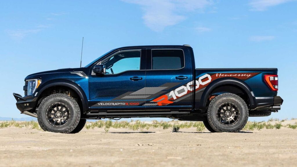 Hennessey presenta el VelociRaptoR 1000, un Raptor R que contara con ...