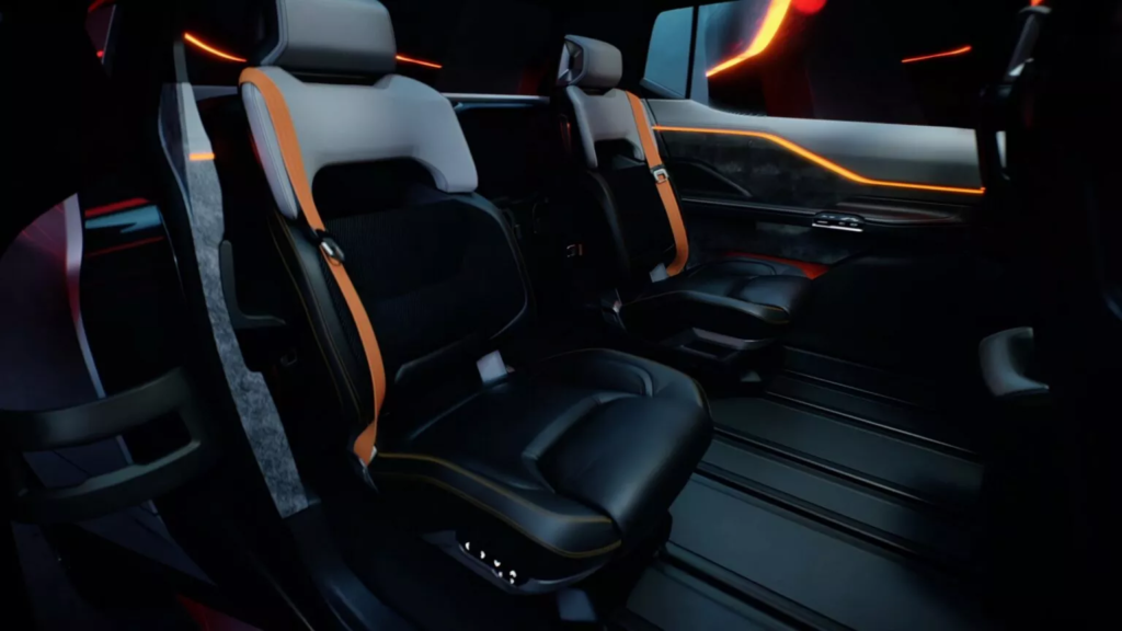 Presentan la Ram 1500 Revolution BEV Concept, con asientos plegables en ...