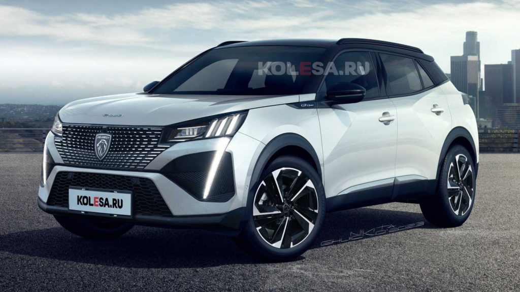 Así podría verse el Peugeot 2008 2024 (+Imágenes) - Gossip Vehiculos