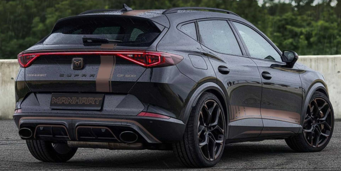 El Manhart Cupra Formentor VZ5 es un SUV de alto rendimiento que genera ...