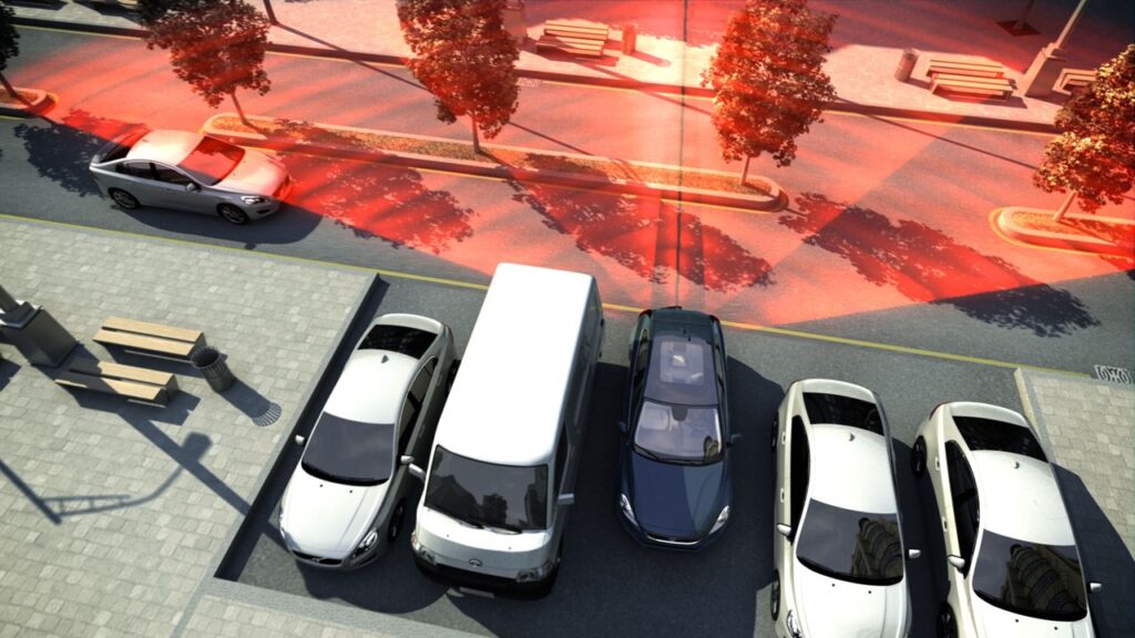 El sistema de alerta del tráfico cruzado supervisa - Gossip Vehiculos