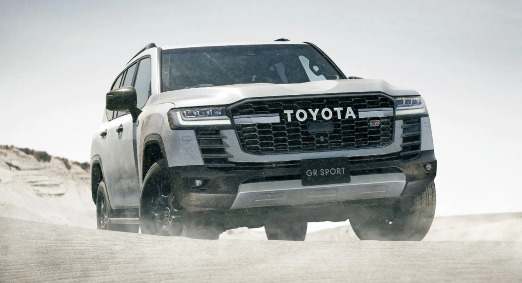 Fotos espía captan al nuevo Toyota Land Cruiser GR Sport en EEUU ...