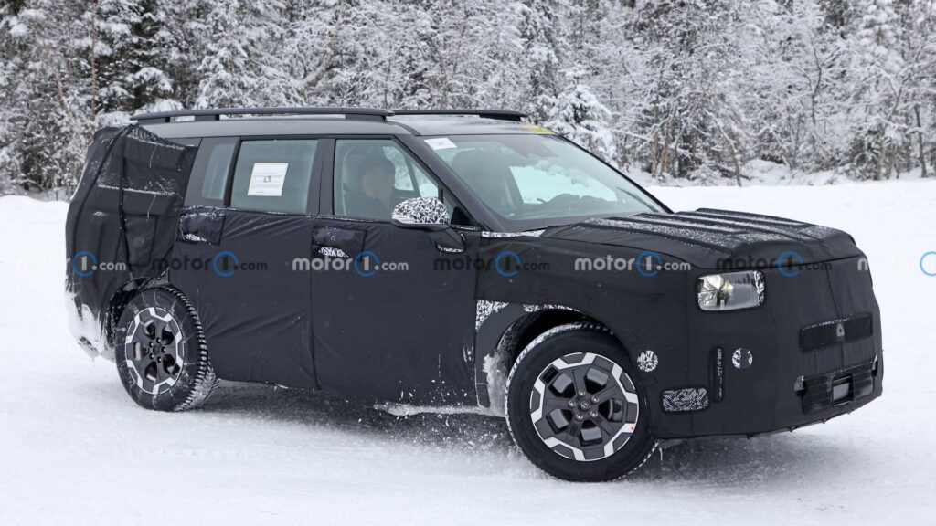 Exclusiva: Fotos Espía Revelan el Interior del Hyundai Santa Fe 2024 ...