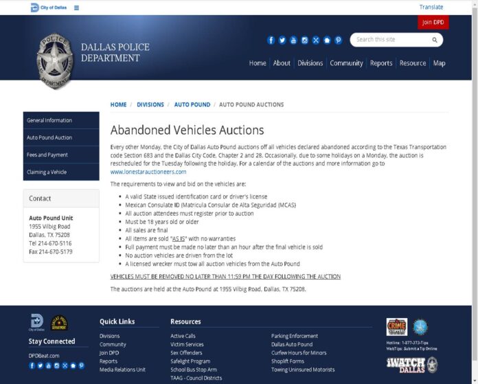 Las 6 mejores subastas de carros en Dallas Texas (Para el público y con ...