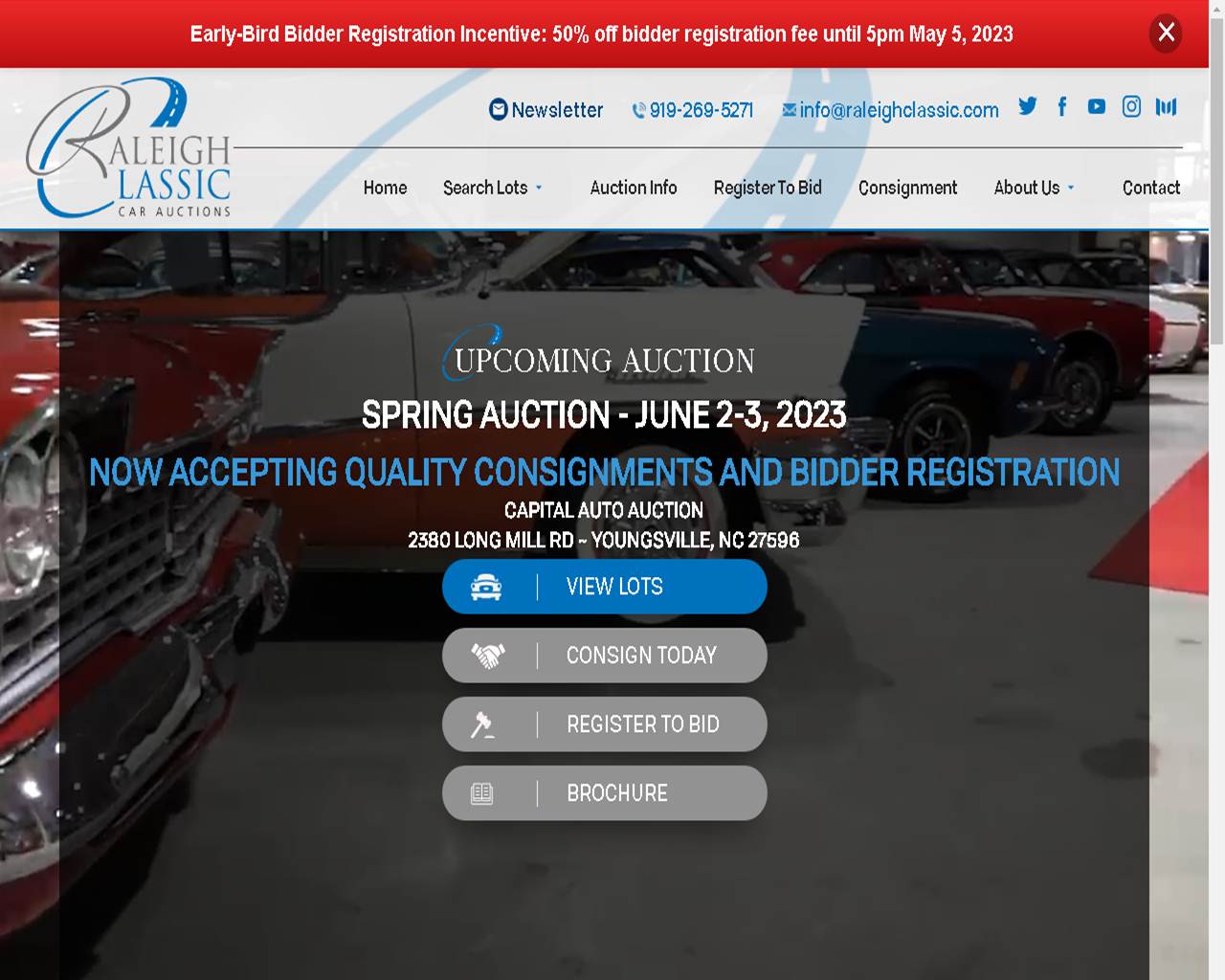 Las 5 mejores subastas de carros en Carolina del Norte 2023 - Gossip ...